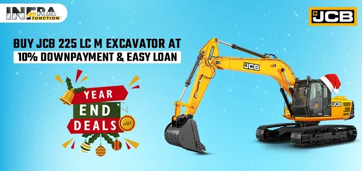 Buy JCB 225 LC M Excavator at 10% Downpayment & Easy Loan: Year-End Deal