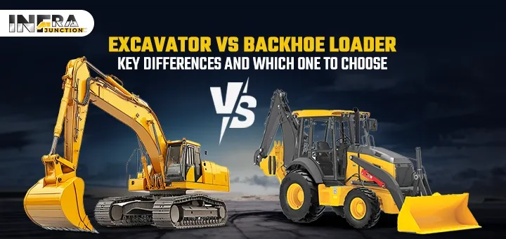 Excavator vs. Backhoe Loader: Key Differences and Tips